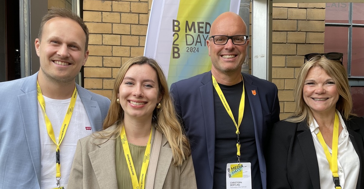 Grüße von den B2B Media Days 2024 - Verlag Dr. Otto Schmidt KG, Ndl ...